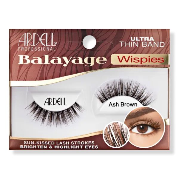 ARDELL Balayage Multi-dimensional Strip Lash, Ash Brown - One-color
