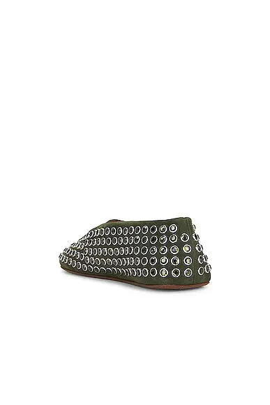 Alaïa Embellished Ballet Flats
