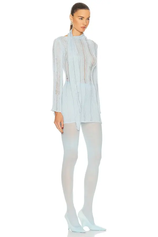 aya muse blue dress Aya Muse