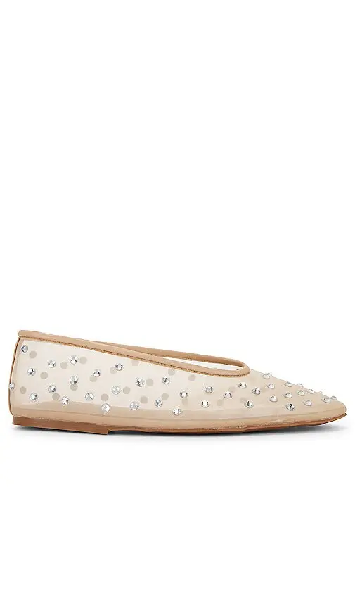 TONY BIANCO Embellished Mesh Flats