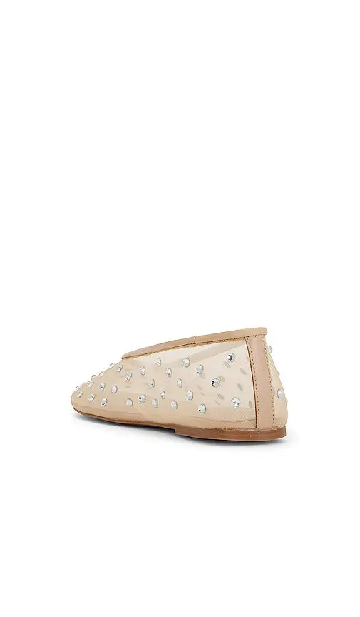 TONY BIANCO Embellished Mesh Flats