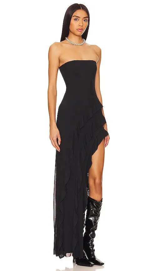 AFRM Siobhan Maxi Dress - Noir