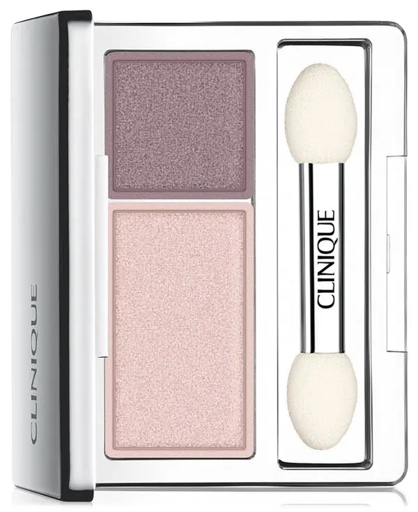 CLINIQUE All About Shadow Duo Eyeshadow - Twilight Mauve,brandied Plum