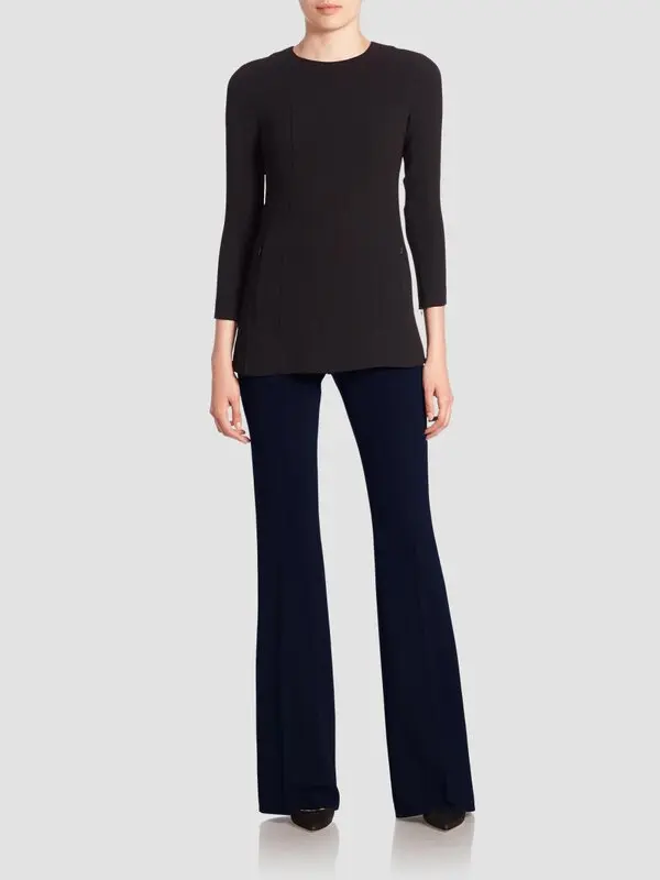 Theory Demetria Admiral Crepe Pants - Deep Navy
