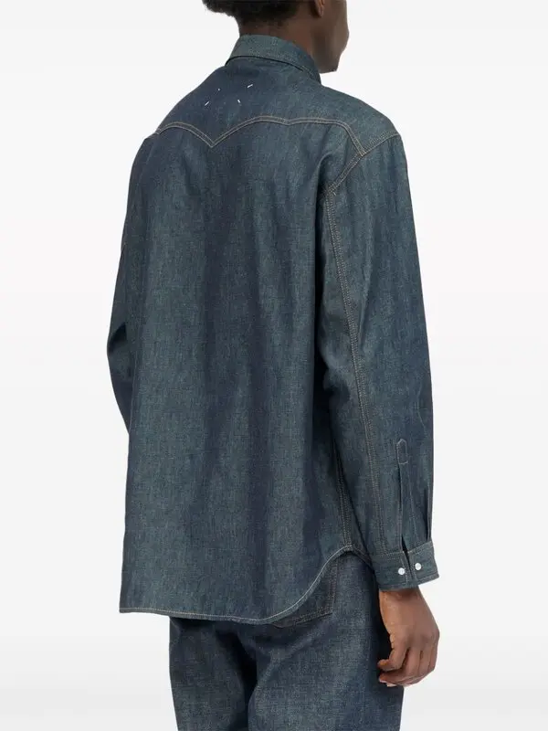 MAISON MARGIELA Long-sleeve Denim Shirt