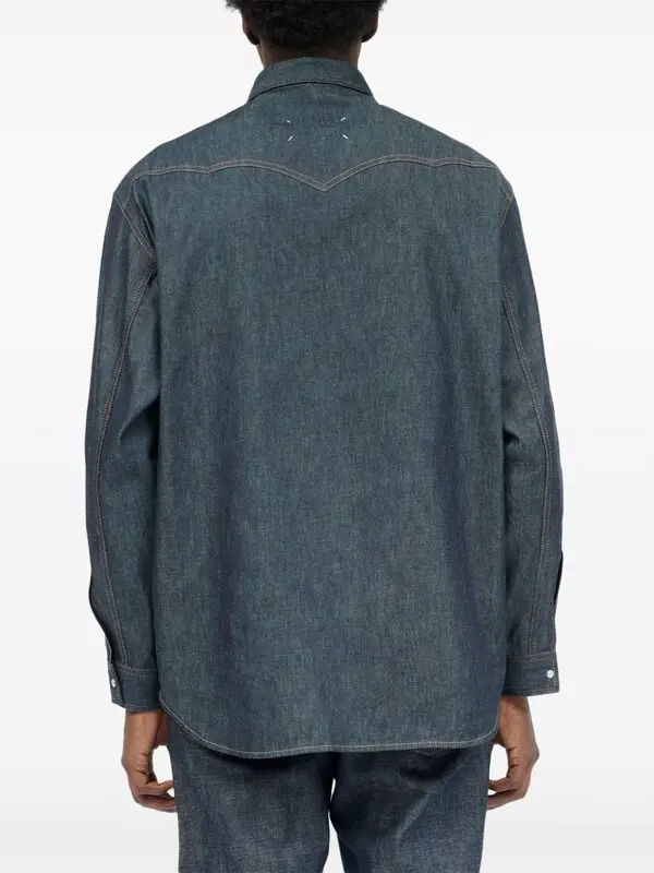 MAISON MARGIELA Long-sleeve Denim Shirt
