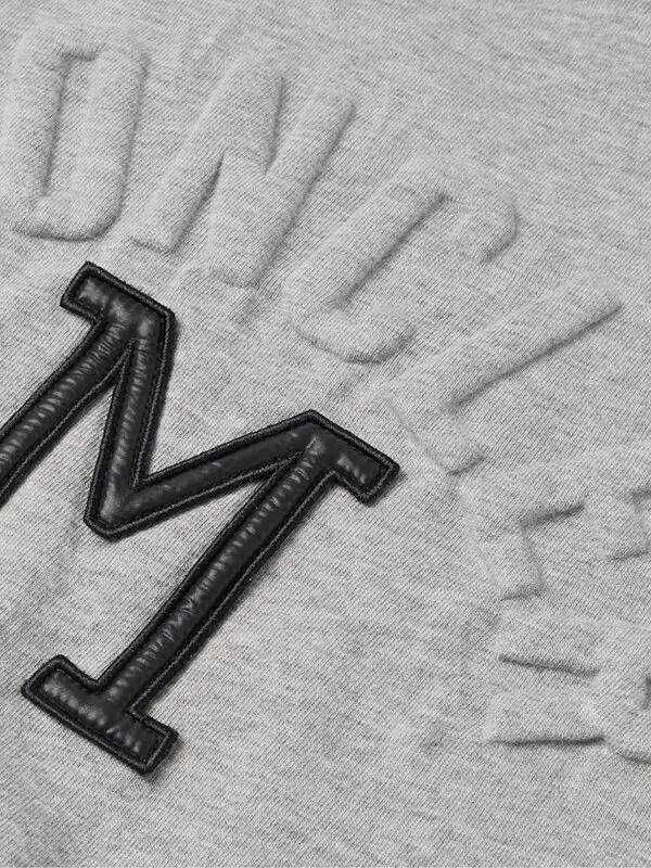 Moncler Logo-appliquéd Cotton-jersey T-shirt