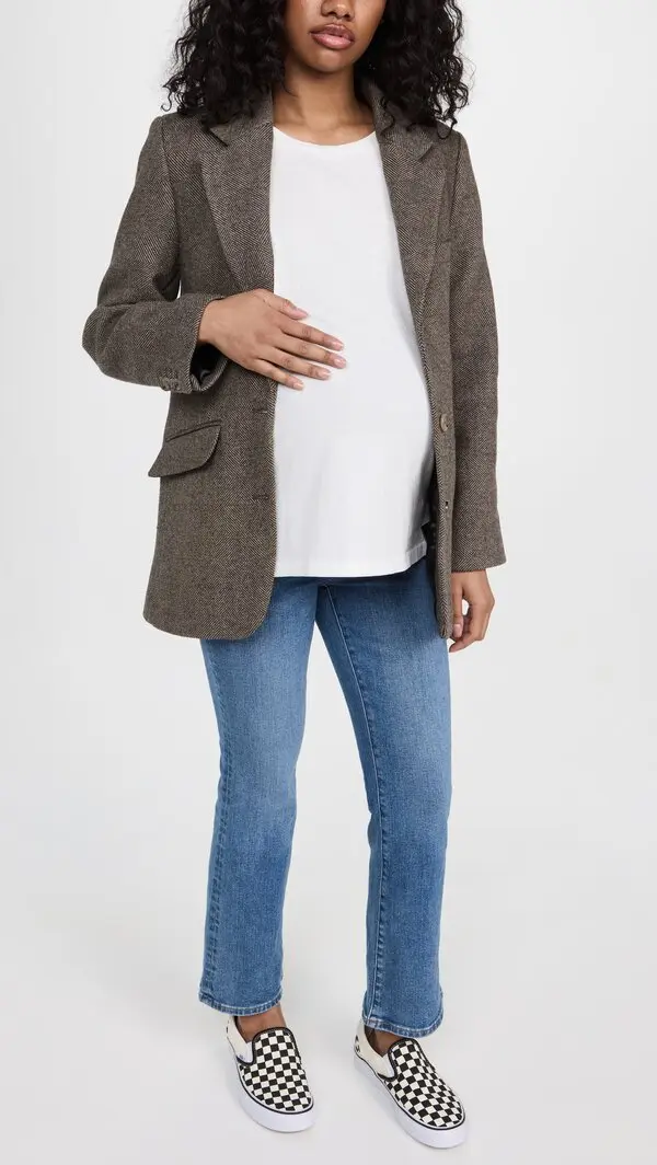 Madewell Maternity Kick Out Jeans