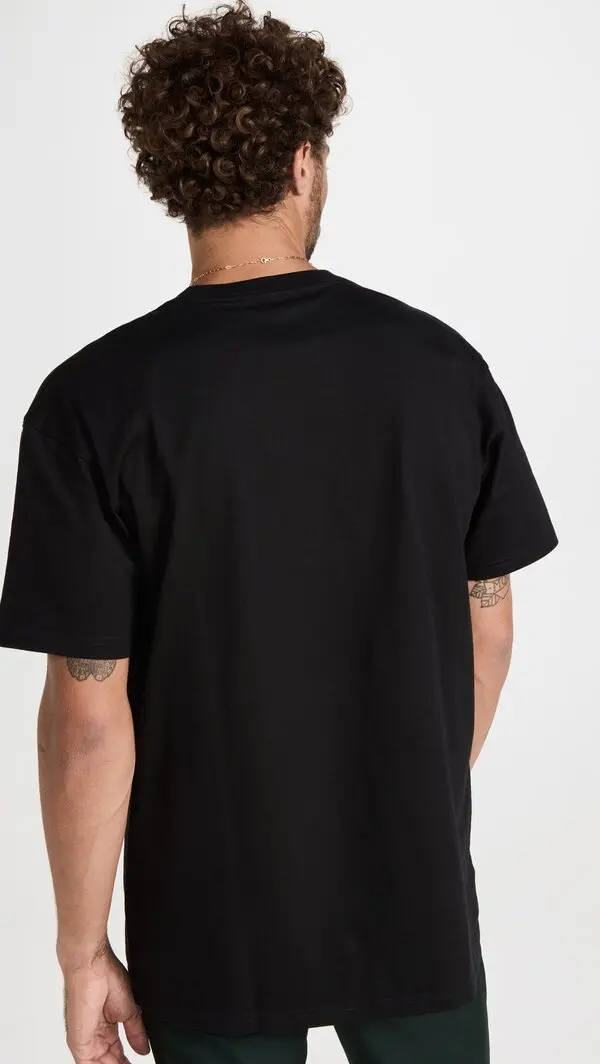 Carhartt Work In Progress Short Sleeve Chase T-shirt - Black/gold