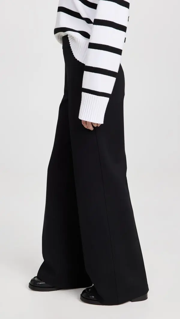 Spanx Wide Leg Trousers - Classic Black