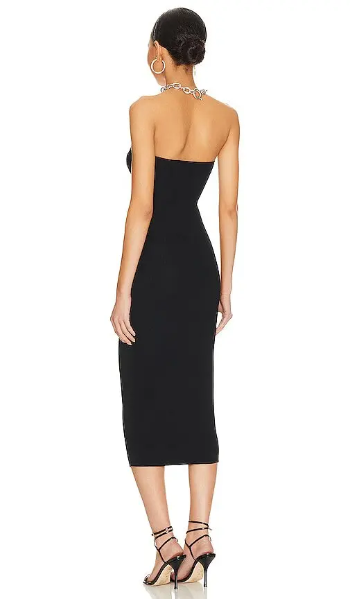 SNDYS. Maia Dress Ribbed Cut-out Midi