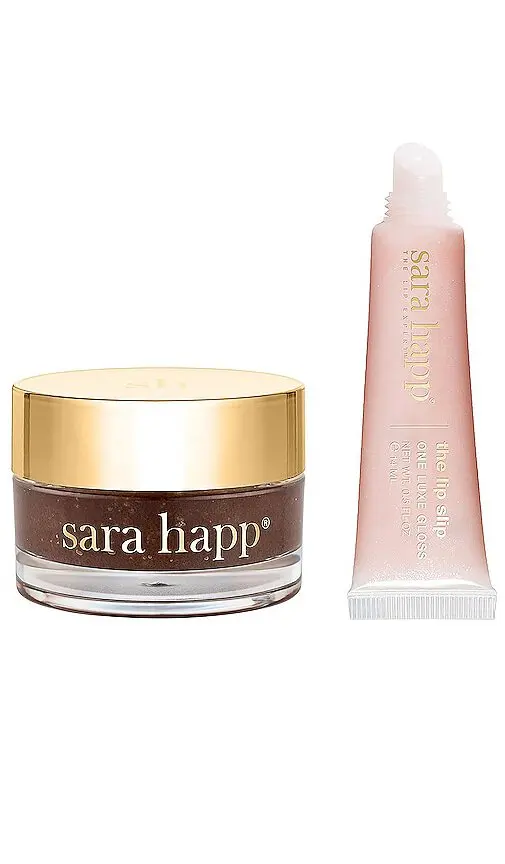 Sara Happ Let's Glow: Lip Scrub & Shine Kit In Na - N,a