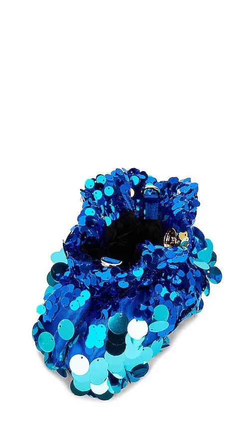 OLGA BERG Pedro Sequin Pouch