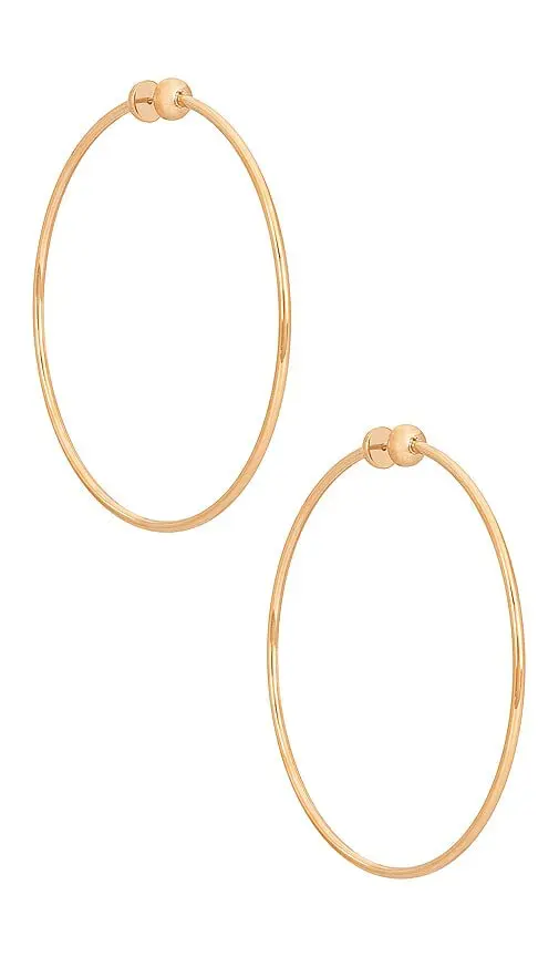jenny bird - Jenny Bird Icon Large Hoop Earrings