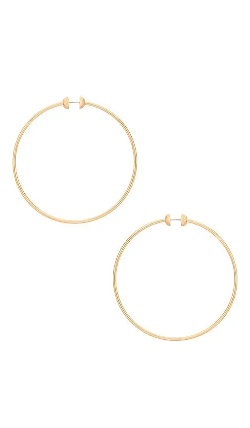 jenny bird - Jenny Bird Icon Large Hoop Earrings