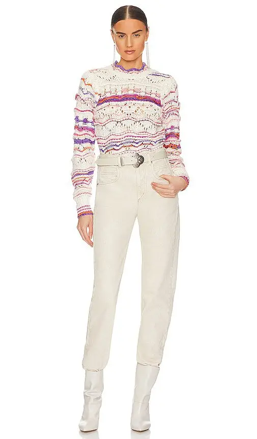 Isabel Marant Étoile Ambre Sweater In Cream