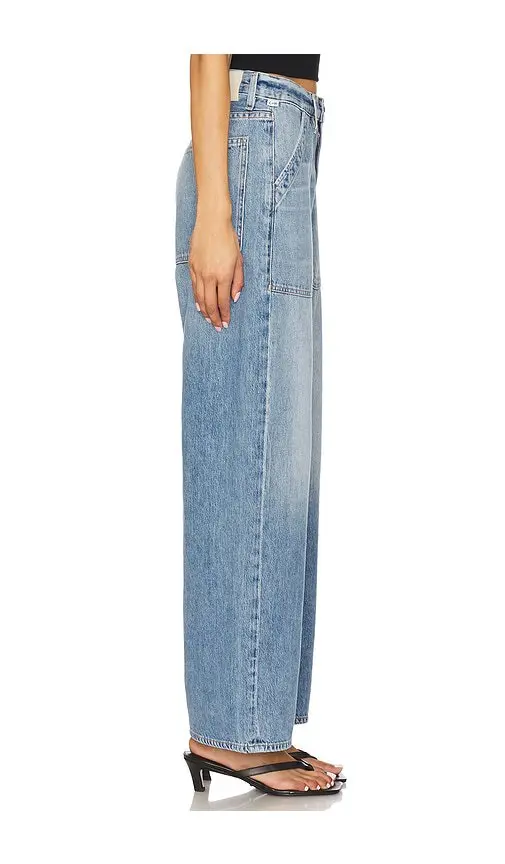 Citizens Of Humanity Ayla Baggy Jeans In Blue - Zenith