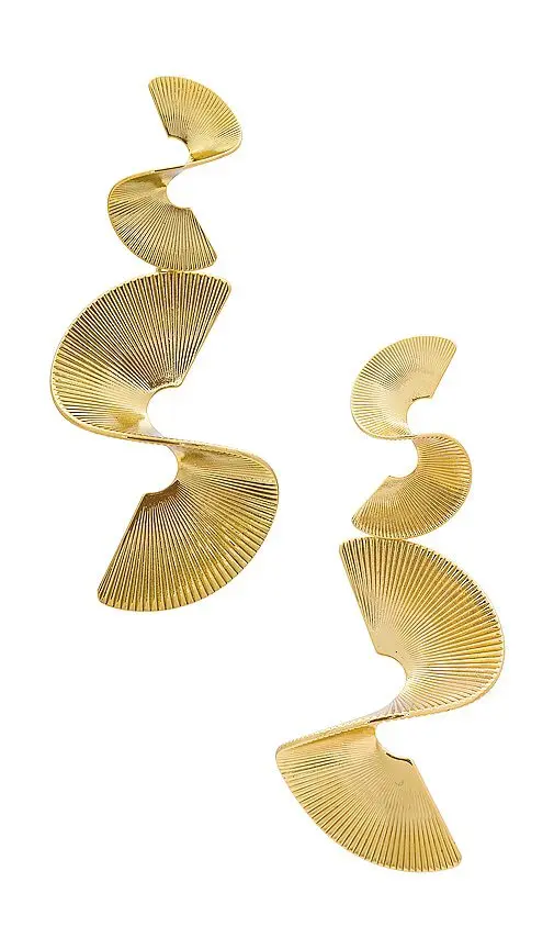 Shashi 1974 Drop Earrings - Gold