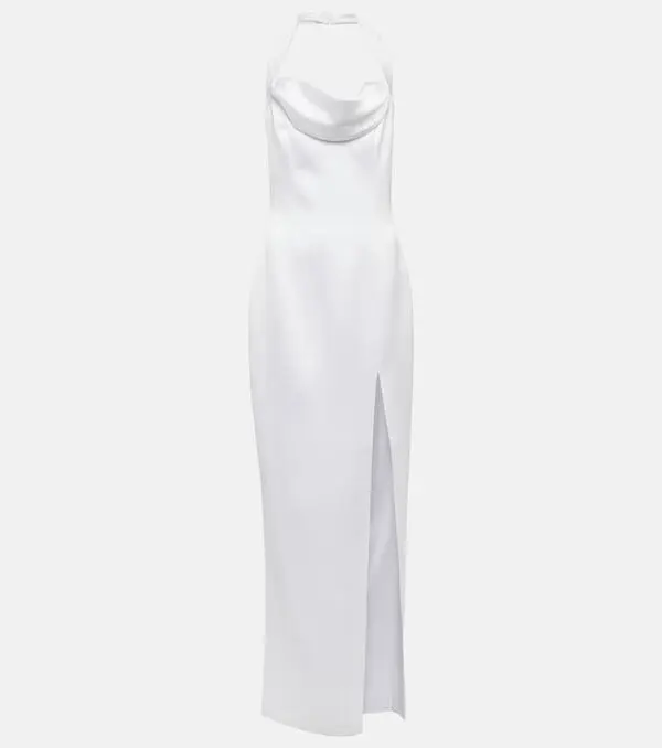 RASARIO Halterneck Gown