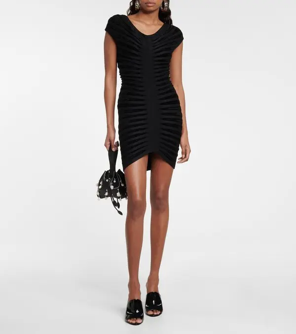 Alaïa Off-shoulder Minidress