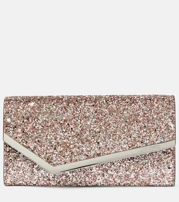 JIMMY CHOO Emmie Embellished Clutch