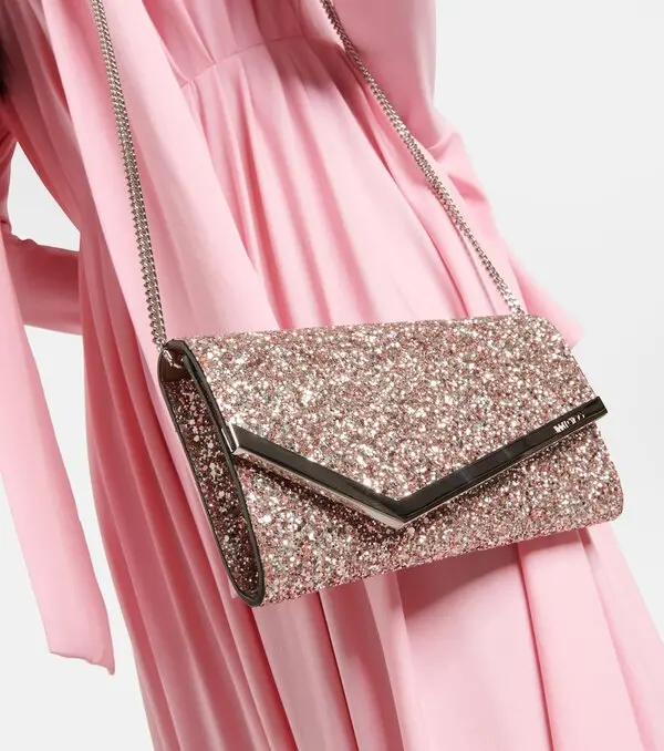 JIMMY CHOO Emmie Embellished Clutch