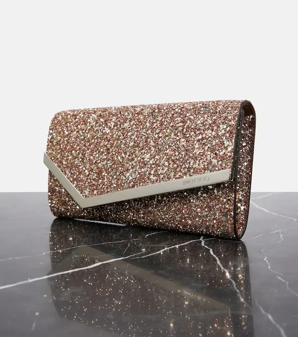 JIMMY CHOO Emmie Embellished Clutch