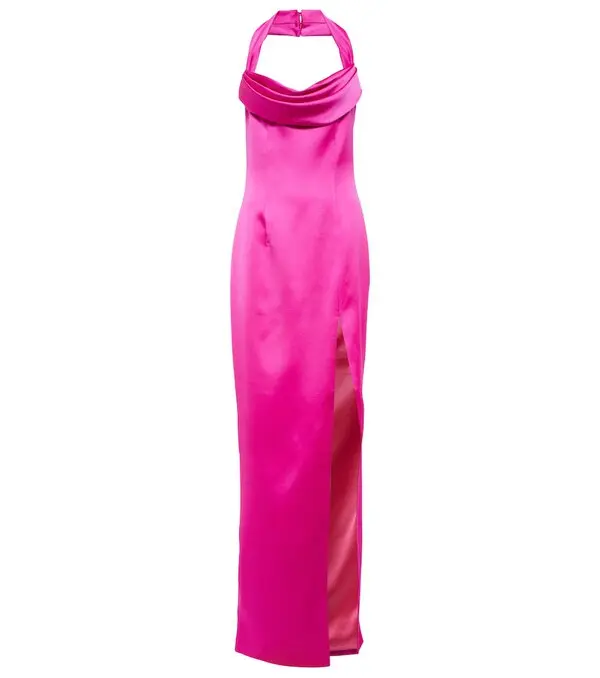 RASARIO Satin Gown