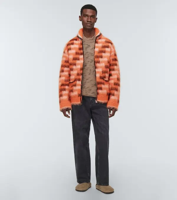 Marni Mohair-blend Knit Jacket