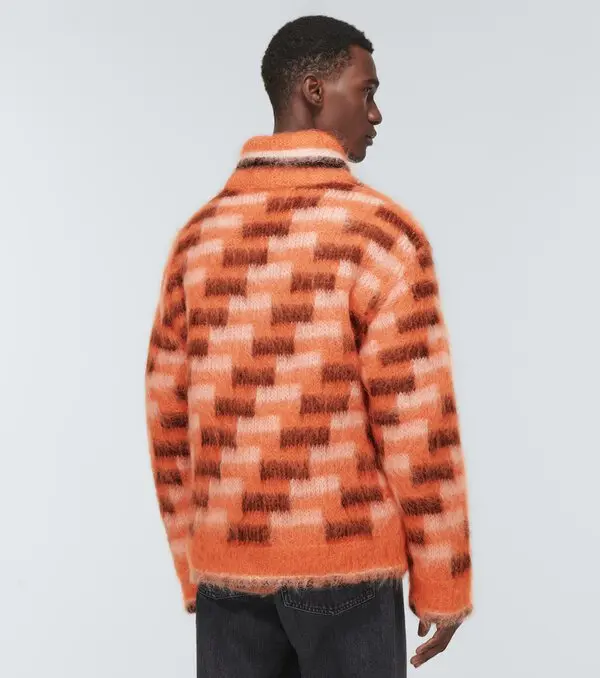 Marni Mohair-blend Knit Jacket