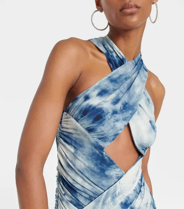 alexandre tie midi dress Sir The Label Alexandra Tie Knot Midi Dress  Rent a Dress