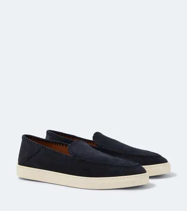 Giorgio Armani Galleria 3 Loafers - Blue