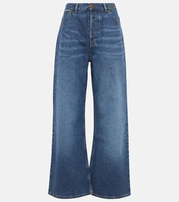 Chloé High-rise Wide-leg Jeans