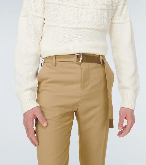 Sacai Straight Pants