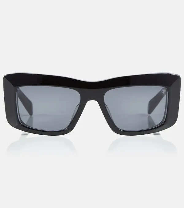Balmain Envie Square Sunglasses - Black
