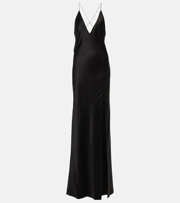NILI LOTAN Katie Silk Gown