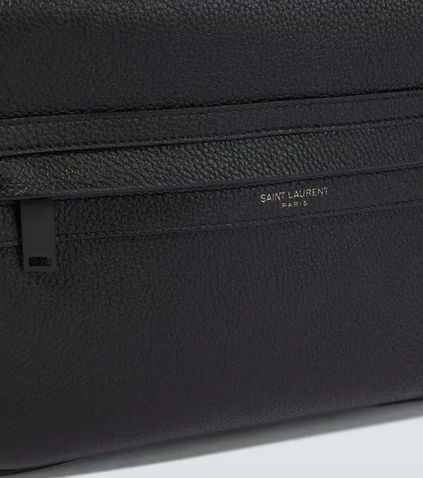 Saint Laurent Camp Leather Camera Bag