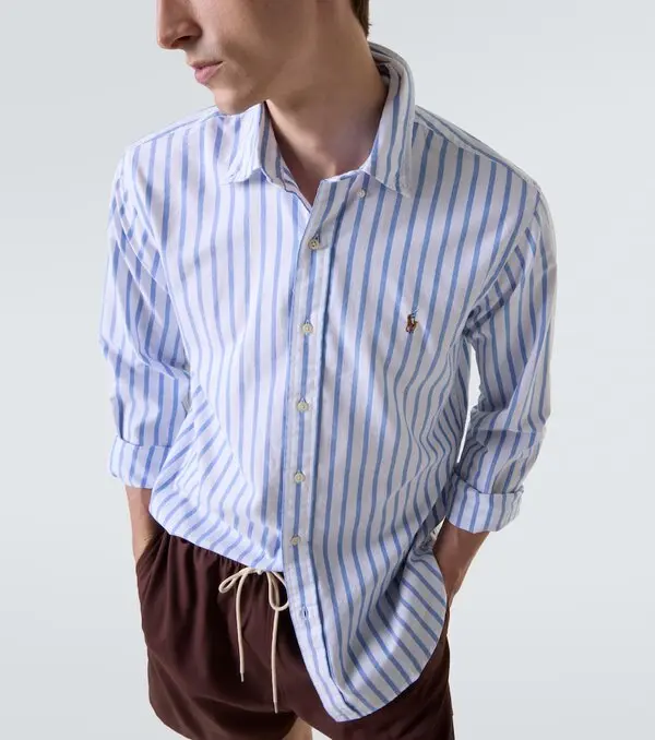 Polo Ralph Lauren Striped Cotton Oxford Shirt - Multicoloured