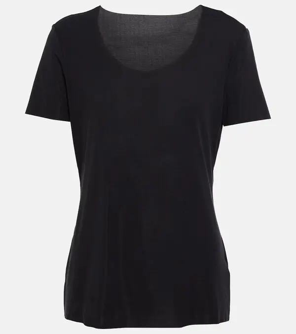 Wolford Jersey T-shirt - Black