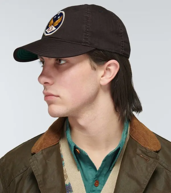 Ralph Lauren Patch Cotton Twill Baseball Cap