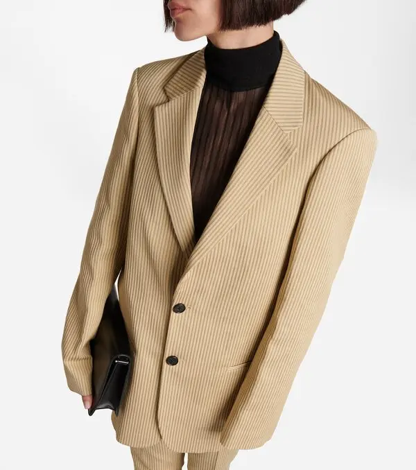 PETAR PETROV Isaac Striped Blazer