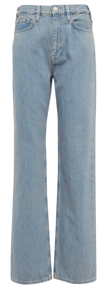 FRAME Le Jane High-rise Straight-leg Jeans - Blue