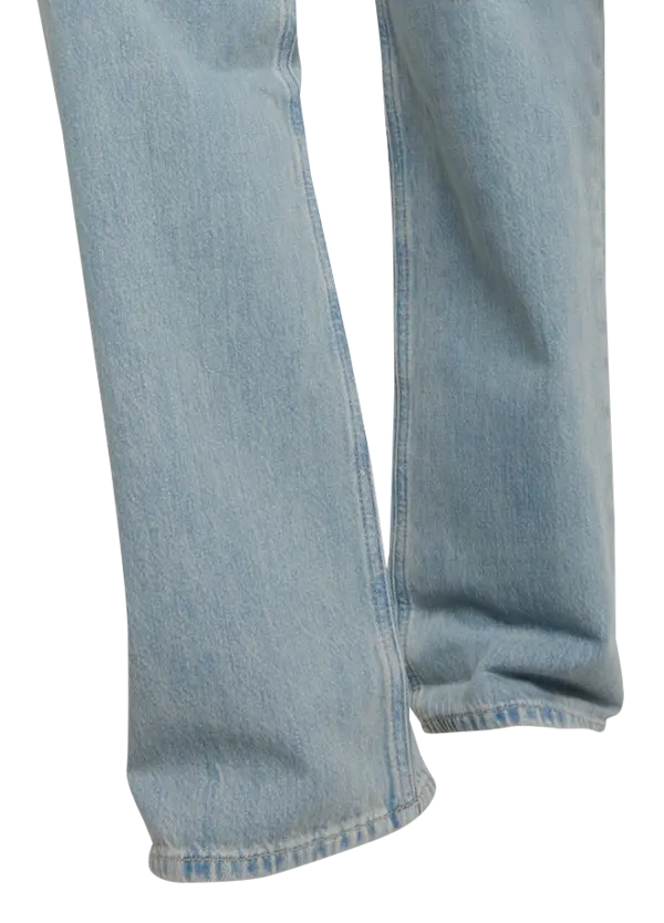 FRAME Le Jane High-rise Straight-leg Jeans - Blue