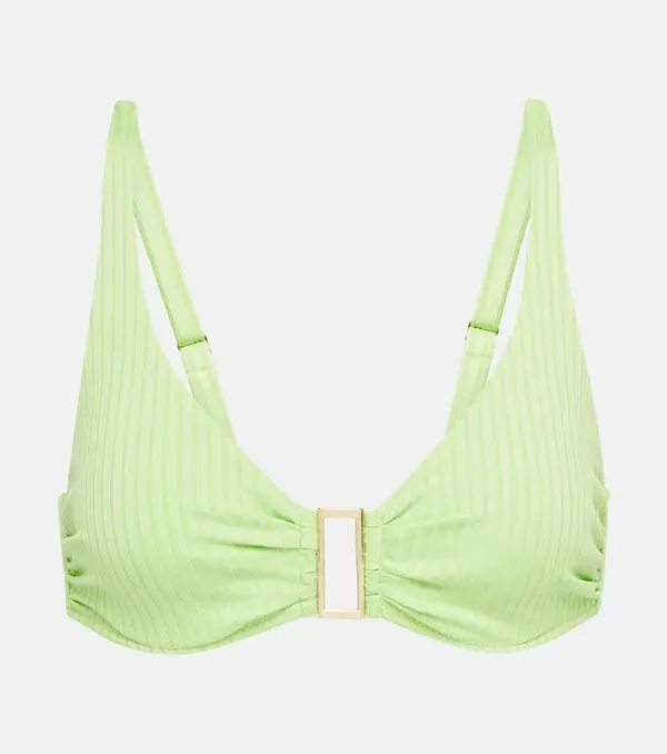 Melissa Odabash Bel Air Bikini Top - Green
