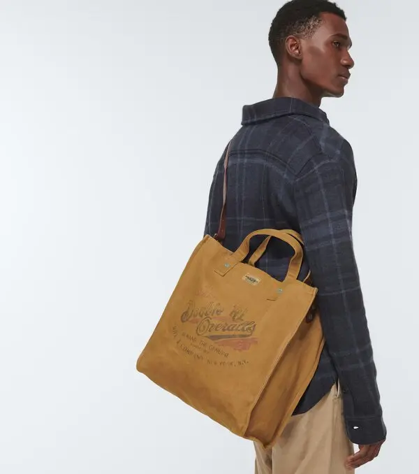 Ralph Lauren Printed Canvas Tote Bag
