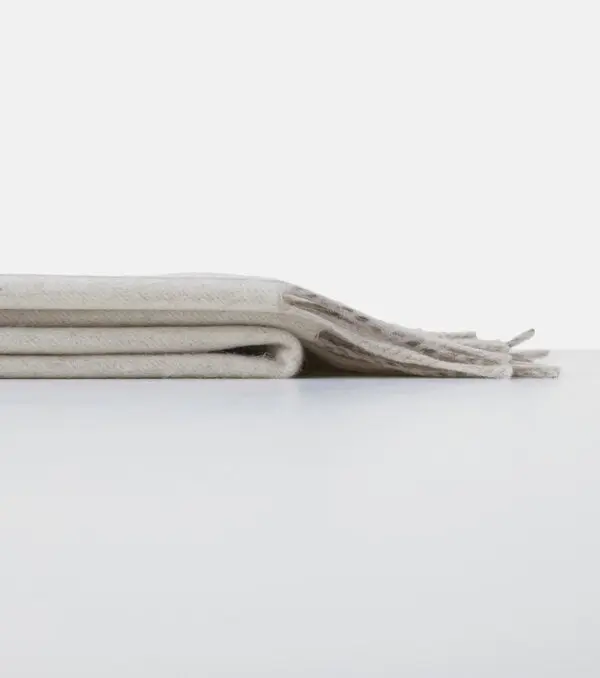 Loro Piana Pinstriped Cashmere Throw