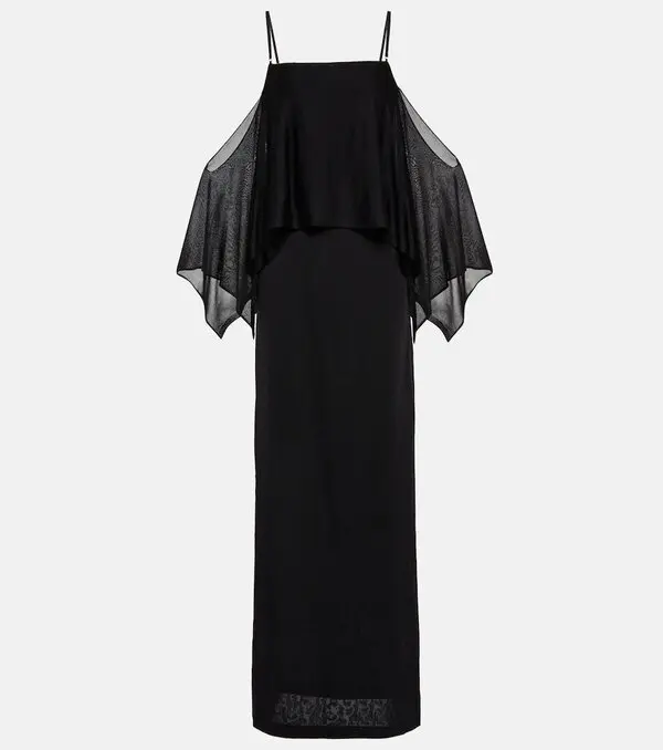 TOM FORD Side-slit Gown - Black