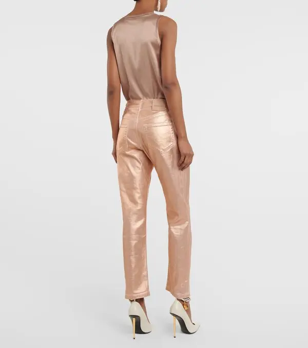 TOM FORD Metallic Boyfriend Jeans