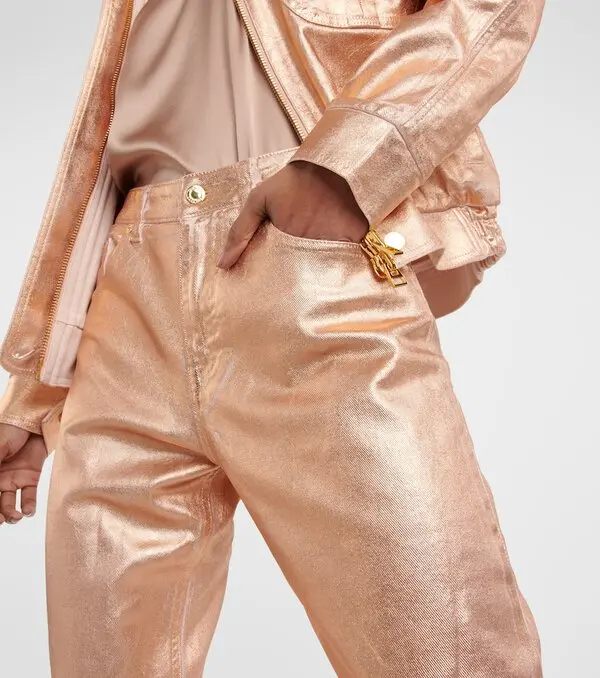 TOM FORD Metallic Boyfriend Jeans