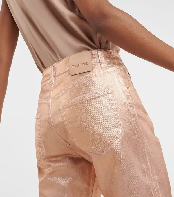 TOM FORD Metallic Boyfriend Jeans